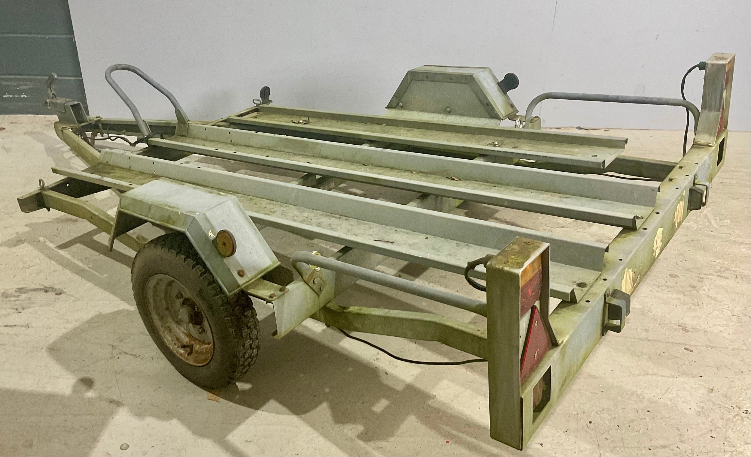ERDE 190 GALVANISED TRAILER FOR THREE MOTORCYCLES