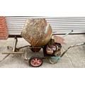BAROMIX PETROL CEMENT MIXER WITH STAND A/F