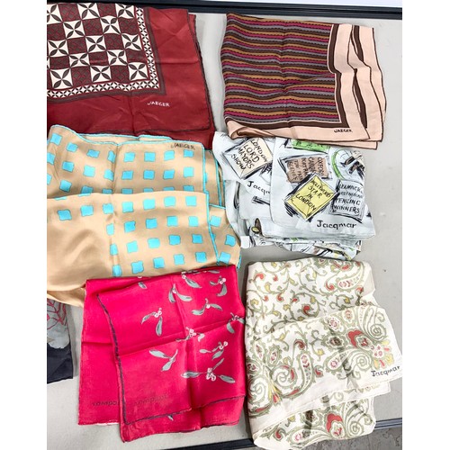 JACQMAR, JAEGER,, RICHARD ALLEN SCARFS