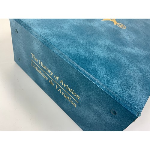 STAMP INTEREST, AN ALBUM OF THE HISTORY OF AVIATION, FIRST DAY COVER ...