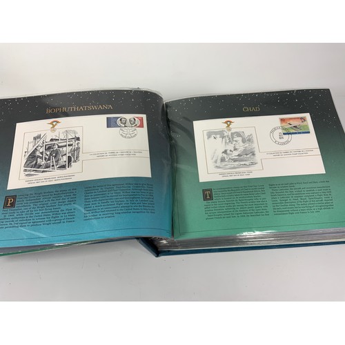 STAMP INTEREST, AN ALBUM OF THE HISTORY OF AVIATION, FIRST DAY COVER ...