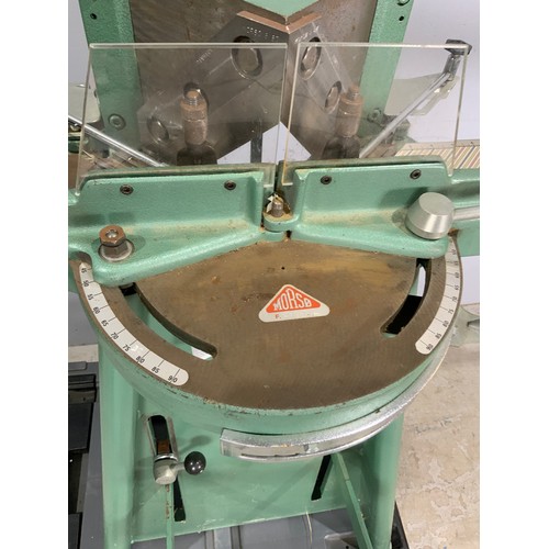 MORSO MITRING PICTURE FRAME CUTTING MACHINE TOGETHER WITH ACCESSORIES ...