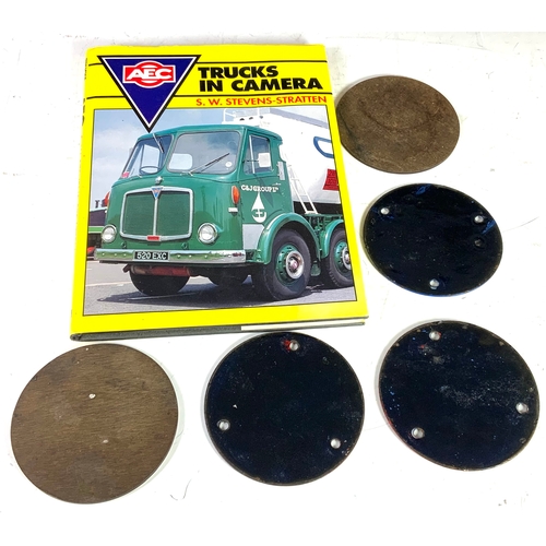 BUS & COACH WHEEL BOSSES, 3 ENAMEL AEC, ALCO, URBEXCENTR, PLUS 2 ...