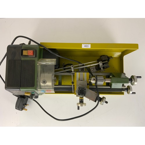 MODEL ENGINEERS LATHE, PROXXON PD 250/E, AS SHOWN