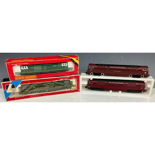 HYDRAULIC SELECTION, HORNBY R074 HYMEK D7063, LIMA WARSHIP D843 (IN ...