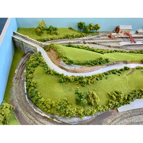 N GAUGE MODEL RAILWAY LAYOUT, BASED ON GOATHLAND STATION, ON THE NORTH ...