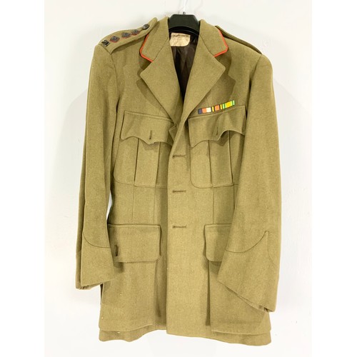 MILITARY TUNIC WITH ARMY & NAVY STORES BOMBAY LABEL