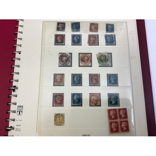 STAMPS, A REALLY GOOD ALBUM, GB COLLECTION LINDER ALBUM, 1D BLACK X2 ...