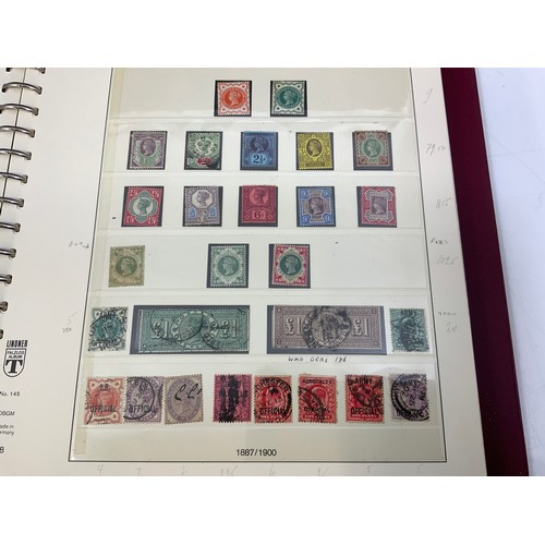 STAMPS, A REALLY GOOD ALBUM, GB COLLECTION LINDER ALBUM, 1D BLACK X2 ...