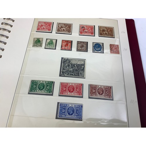 STAMPS, A REALLY GOOD ALBUM, GB COLLECTION LINDER ALBUM, 1D BLACK X2 ...