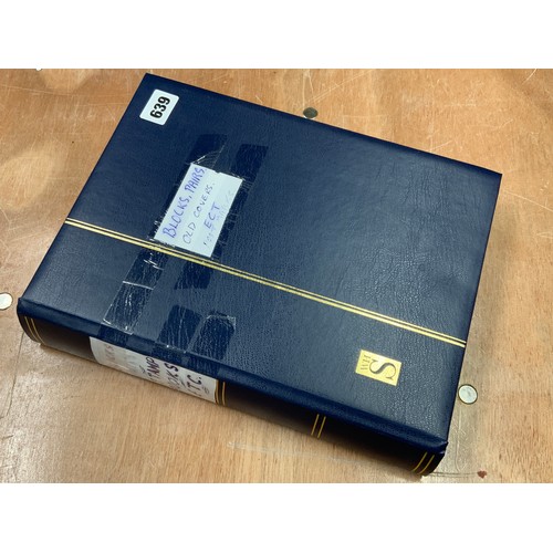 STAMP ALBUM, A GB STOCK BOOK, STAMPS, BOOKLETS, POSTAL STATIONARY ...