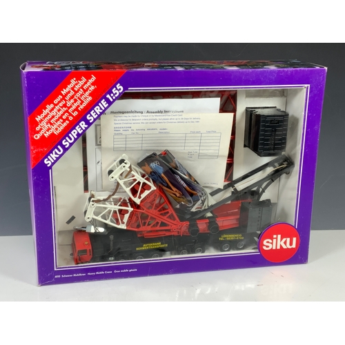 SIKU SERIE 1:55 BOXED 4810 HEAVY MOBILE CRANE