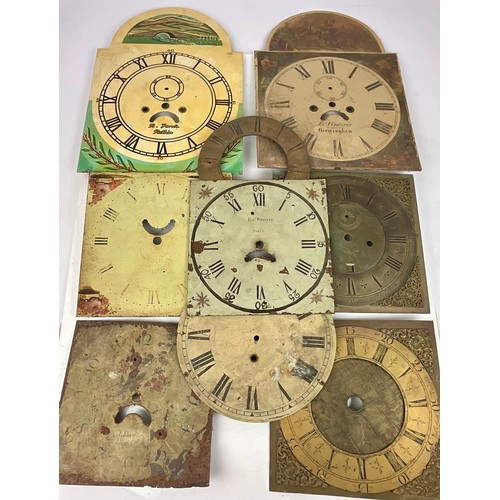 QUANTITY OF LONG CASE CLOCK DIALS / FACES
