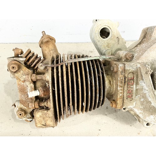ARIEL VINTAGE MOTORCYCLE ENGINE, is engine number BB216, ex a 1936 NH ...