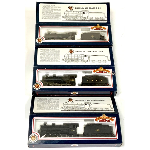 BACHMANN, 3 BOXED LNER LOCOMOTIVES, 31-851 J39 64964 , 31-852 J39 64967 ...