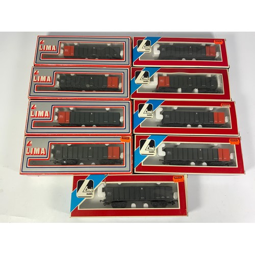 00 GAUGE LIMA MODEL RAILWAY WAGONS, MODERN IMAGE PTA IRON ORE WAGONS 9 ...