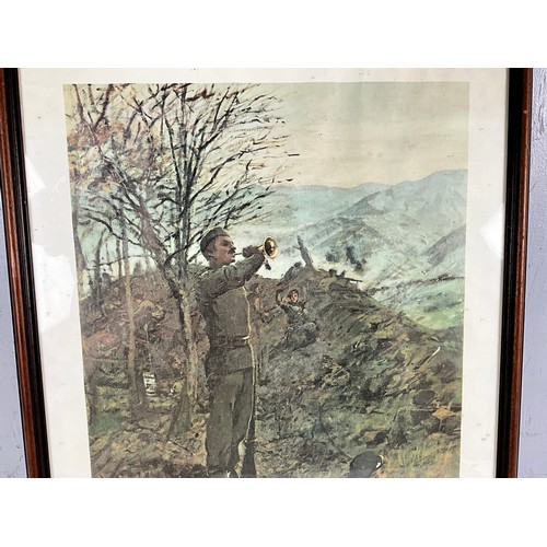 LEN HOWARD PRINT BELIEVED TO BE 1 OF 150 AND ENTITLED ‘THE LONG ...