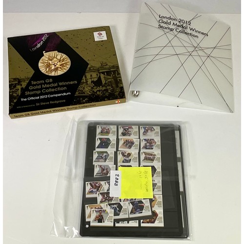 STAMP INTEREST, 2012 OLYMPIC STAMP SETS, 29 X 6 & 29 X 1 WITH COMPENDIUM