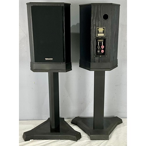 PAIR OF TANNOY 605 SPEAKERS WITH MARBLE EFFECT INLAY ON PAIR OF ...