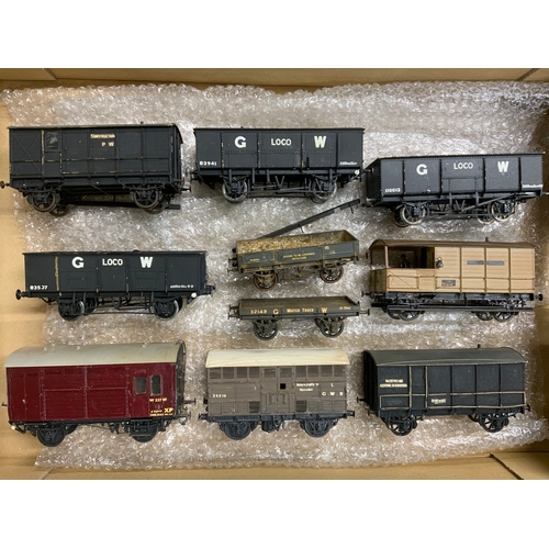 0 GAUGE, KIT BUILT AND RTR, PLUS BLACKSMITHS MODELS, INC GWR 20 T LOCO ...