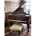 A Steinway & Sons Grand Piano, overstrung scale Pat December 20 1859 ...