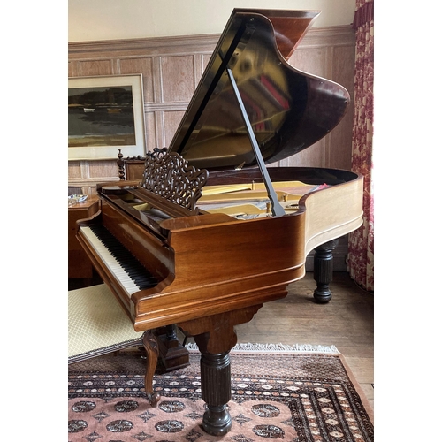 A Steinway & Sons Grand Piano, overstrung scale Pat December 20 1859 ...