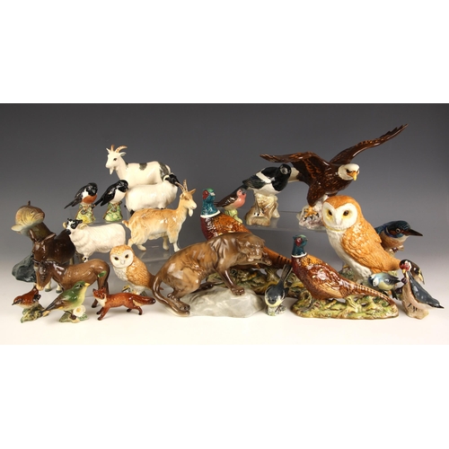 A collection of Beswick figures, 20th century, to include: a 'Bold ...