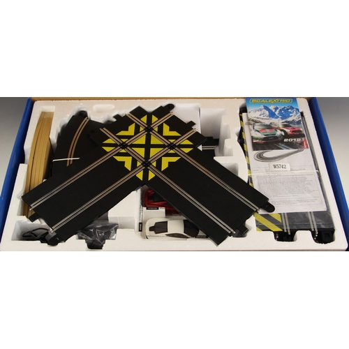 A limited edition Scalextric 'Hypercars' chromed Bugatti Veyron and ...