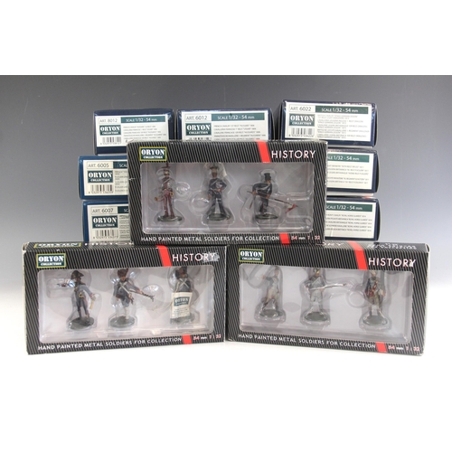 Eighteen Oryon Collection History Club 1/32 scale 54mm hand painted ...