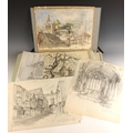 William Beswick (British, 20th century), A portfolio of architectural ...