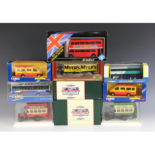 A collection of 1/76 scale die-cast model vehicles by Corgi, Gilbow ...
