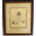 English school (19th century), A three quarter length portrait of ...