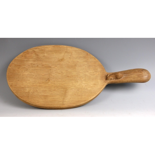 Workshop of Robert 'Mouseman' Thompson of Kilburn, a cheese board, mid ...