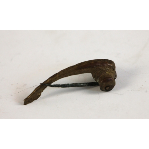 An interesting Battle of Waterloo relic display, comprising; a French ...