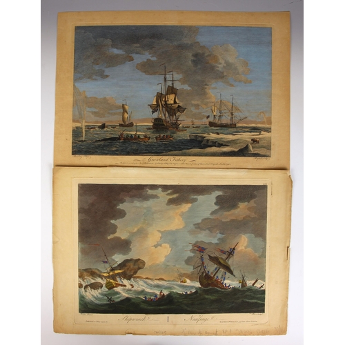After Peter Monamy (British, 1681–1749), 'Night & Ship On Fire ...