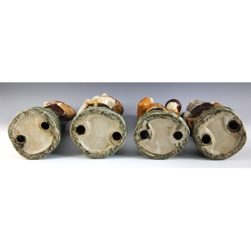 Five German Phillip [Philipp] Griebel glazed earthenware Gräfenroda ...