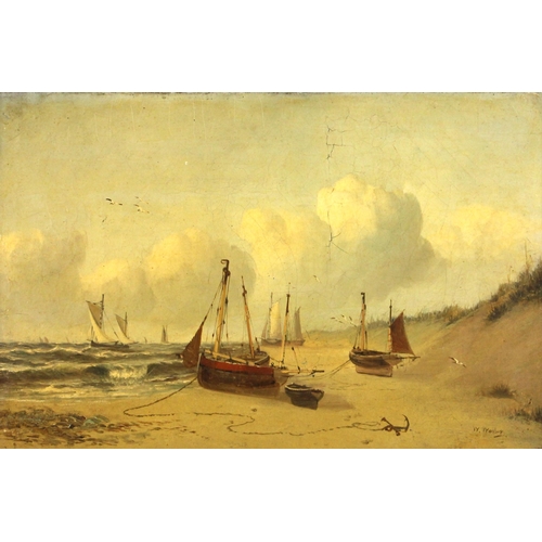 Attributed to Elbridge Wesley Webber (American, 1839-1914), Fishing ...