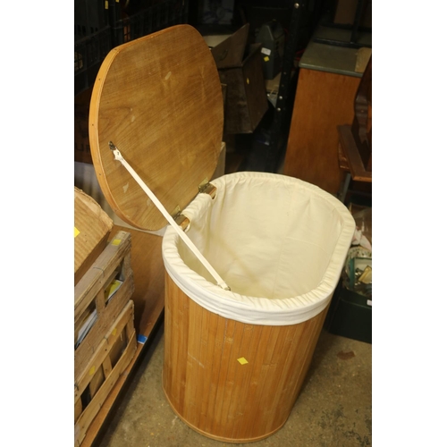 VINTAGE JOHN MORRELL LARD BOX - 3 BOXES & LINEN BIN