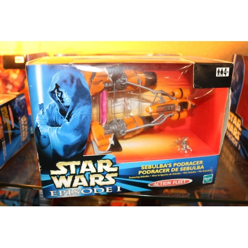 STAR WARS ACTION FLEET SEBULBA'S PODRACER - SEALED