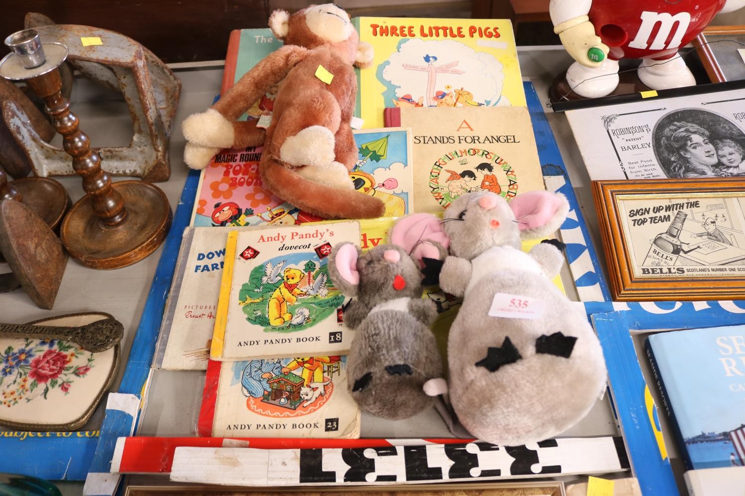 Vintage kids books - Dean's pop up Andy Pandy, Magic Rondabout, early ...