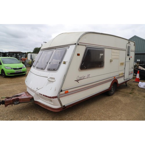 Jubilee Courier GT caravan, as seen