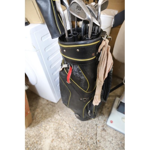 complete set of john letters midas golf clubs & john letters bag