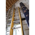 Brats 14 rung extension ladder yellow
