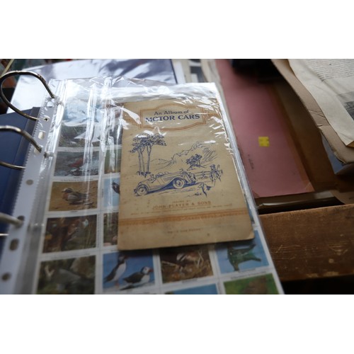 2 x Folders of collectible ephemera and cards