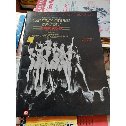 Box of ephemera - music sheets, old papers, magazines, etc, Royalty