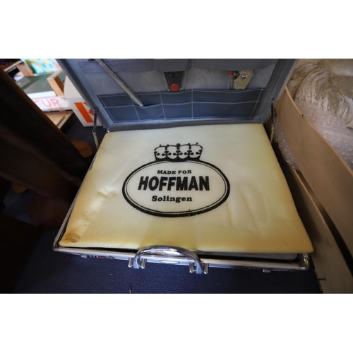 Hoffman knife set in case