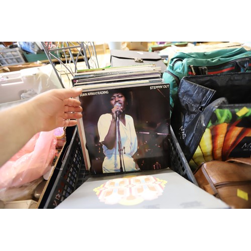 Box of mixed records