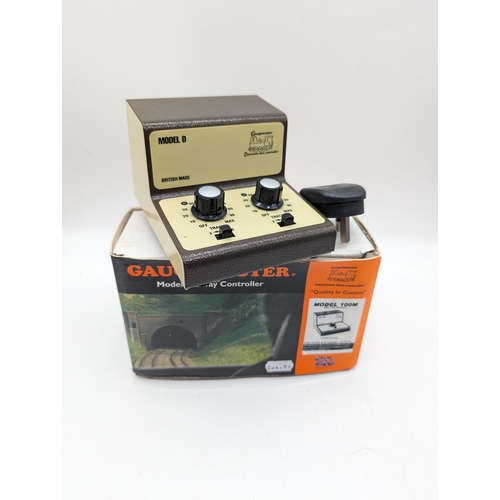Pair Model Train OO Gauge Gaugemaster Controller Model 100m & Model D ...