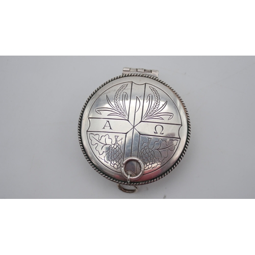 Vintage Sterling Silver Communion Wafer / PYX Box Vanpoulles 36.91g