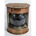 Simpson Lawrence of Glasgow Copper Masthead Lamp 5.5x6"